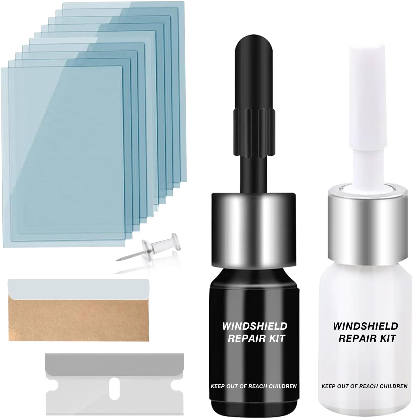 Amazon.com: Windshield Crack Repair Kit, Windshield Repair Kit For ...