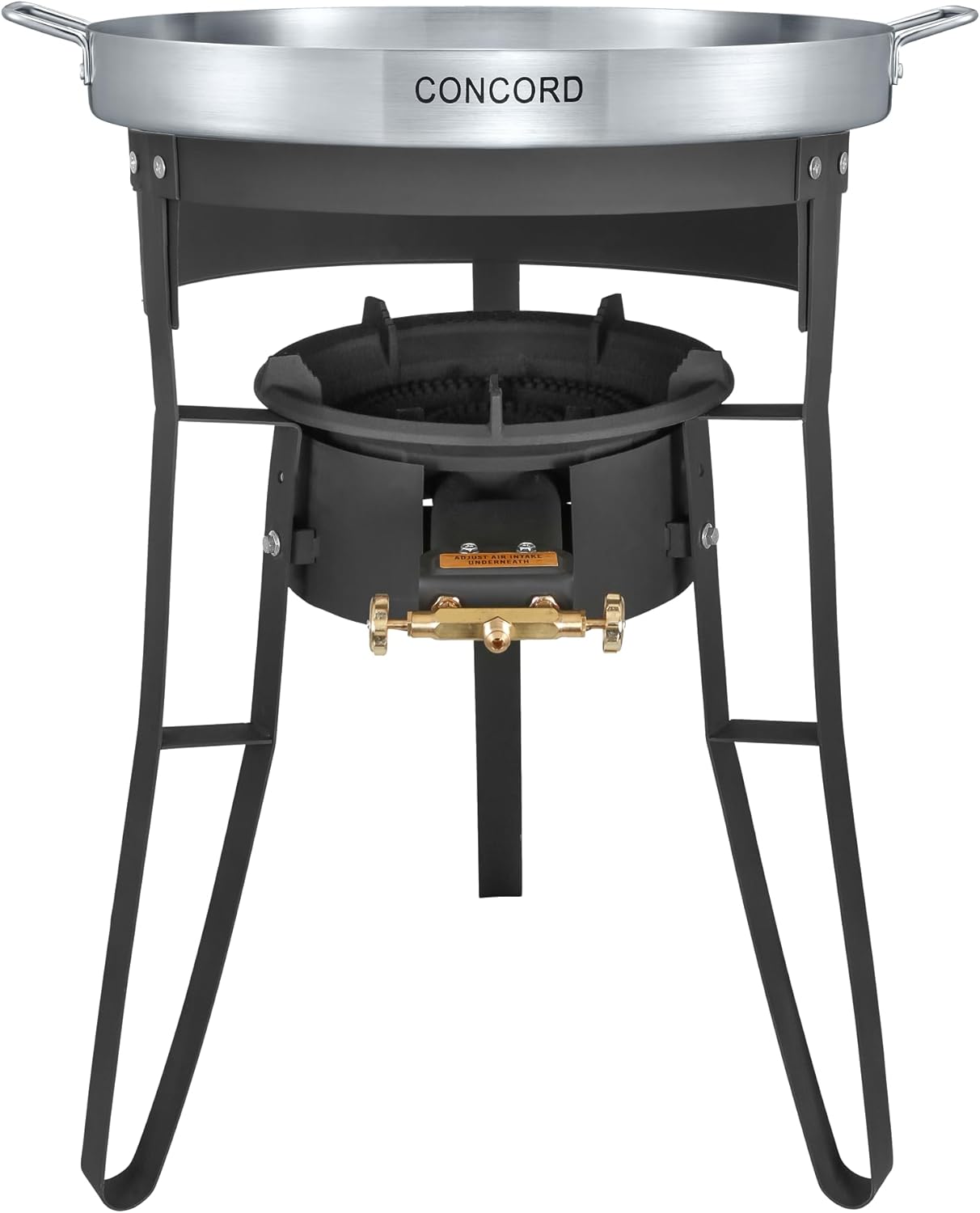 Amazon.com : Concord 30" Powder Coated Steel Comal Stand with Stainless ...