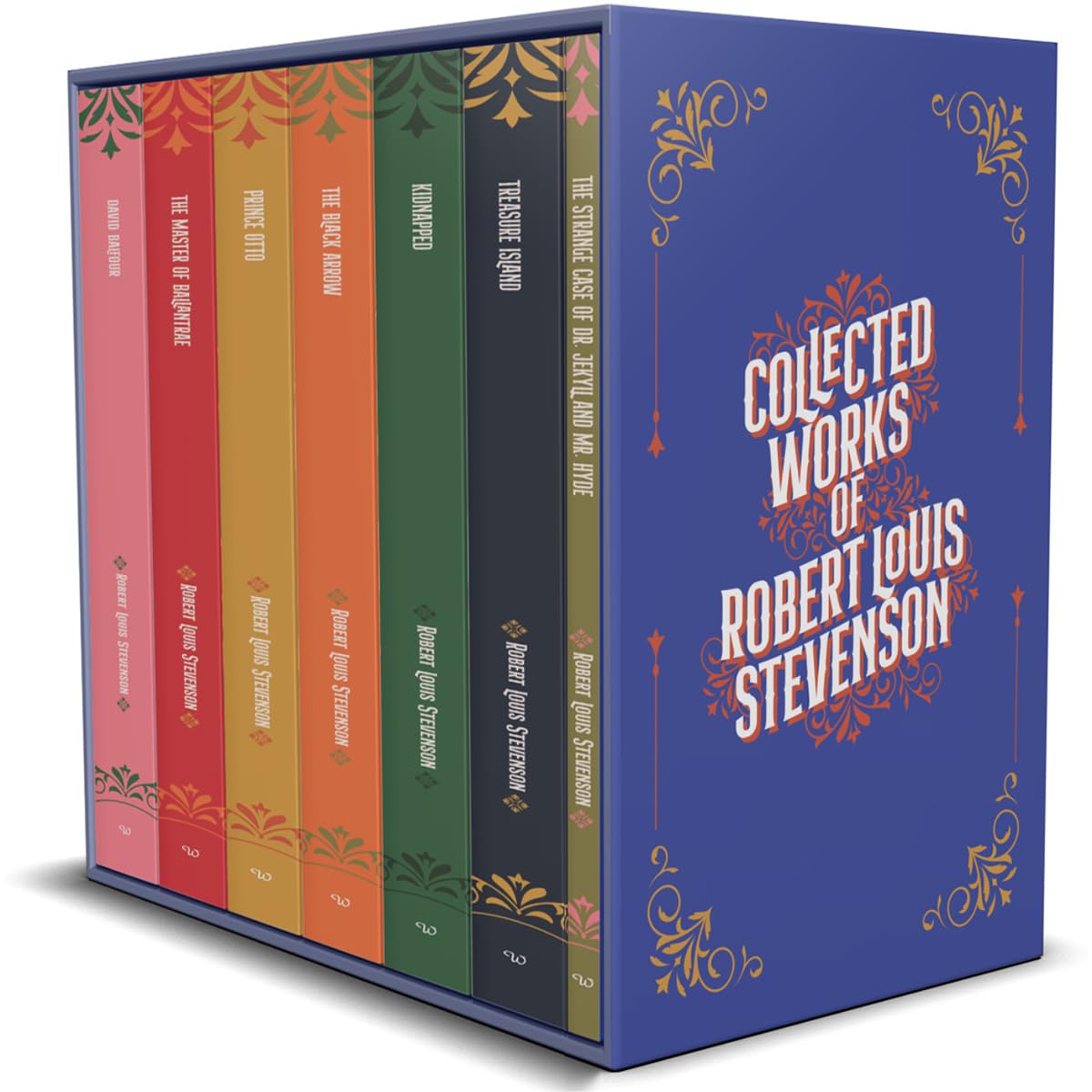 Collected Works of Robert Louis Stevenson 7 Books Collection Boxed Set ...