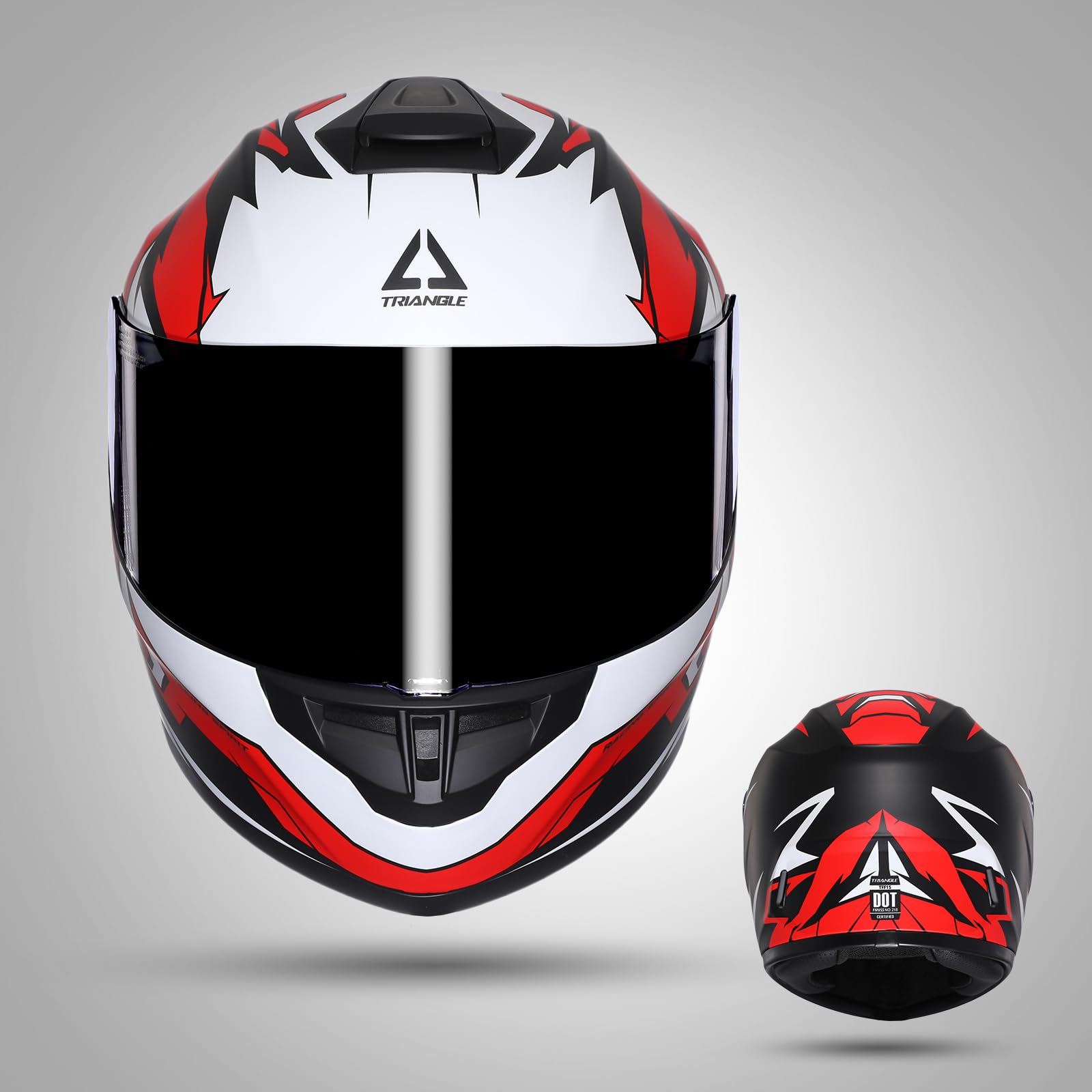 Snapklik.com : TRIANGLE Full Face Motorcycle Helmets Street Bike Helmet ...