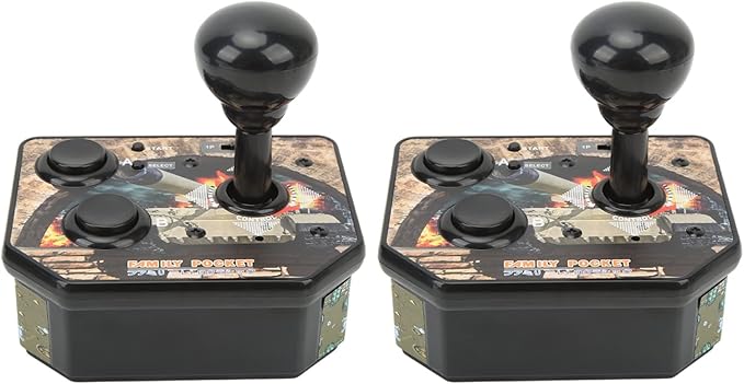 Amazon.com: Double Joystick Game Console, Handheld Game Console Game ...