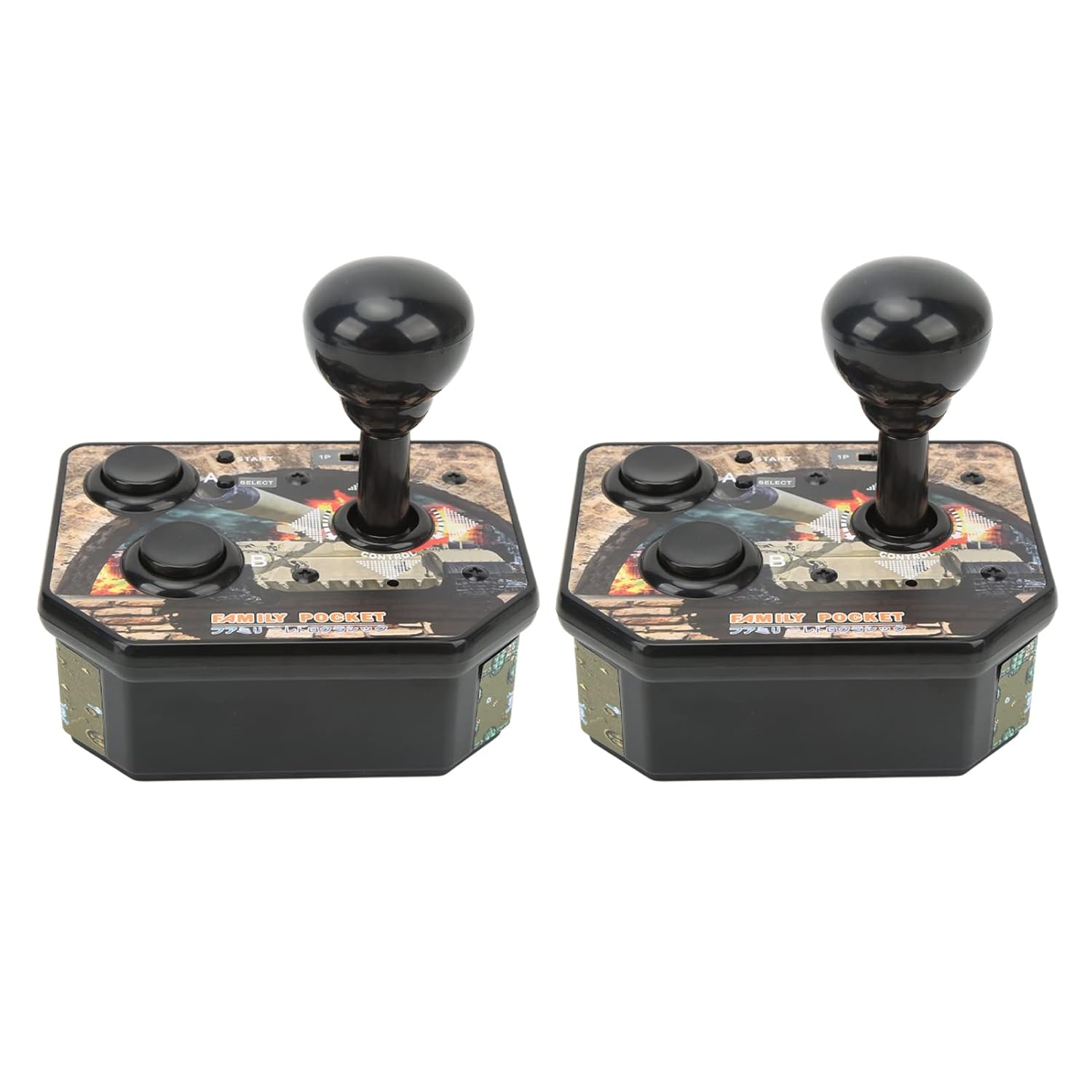 Double Joystick Game Console, Handheld Games Double Player Joystick ...