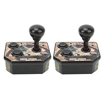 Double Joystick Game Console, Handheld Games Double Player Joystick ...