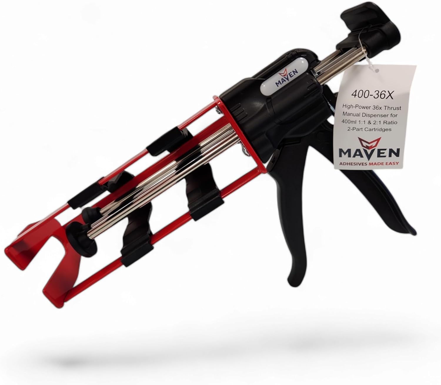 Amazon.com: Maven 400ml 1:1, 2:1, 3:1 & 4:1 Universal 2 Part Epoxy Gun ...
