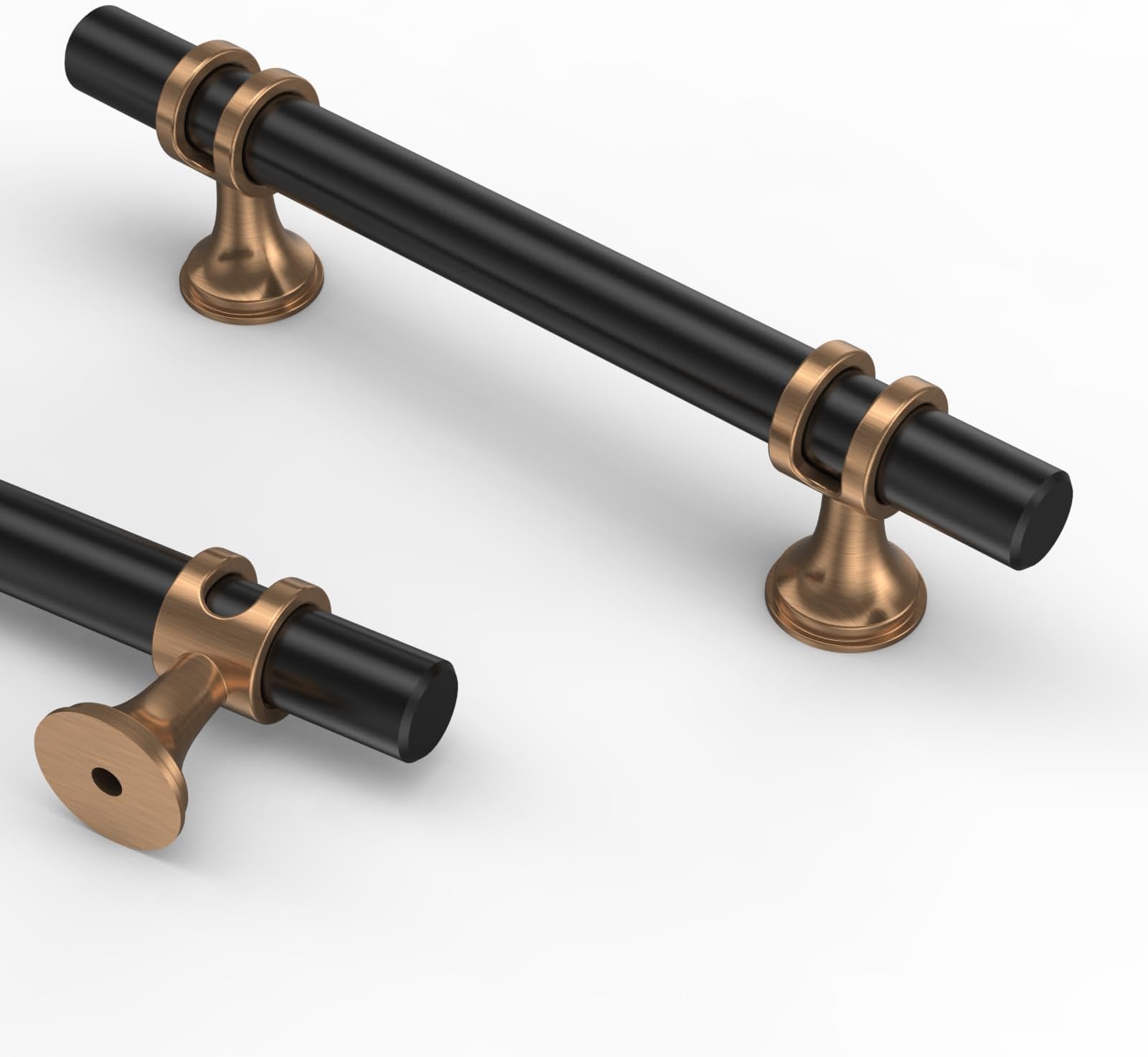 Asidrama 10 Pack 3.75 Inch(96mm) Champagne Bronze and Matte Black ...