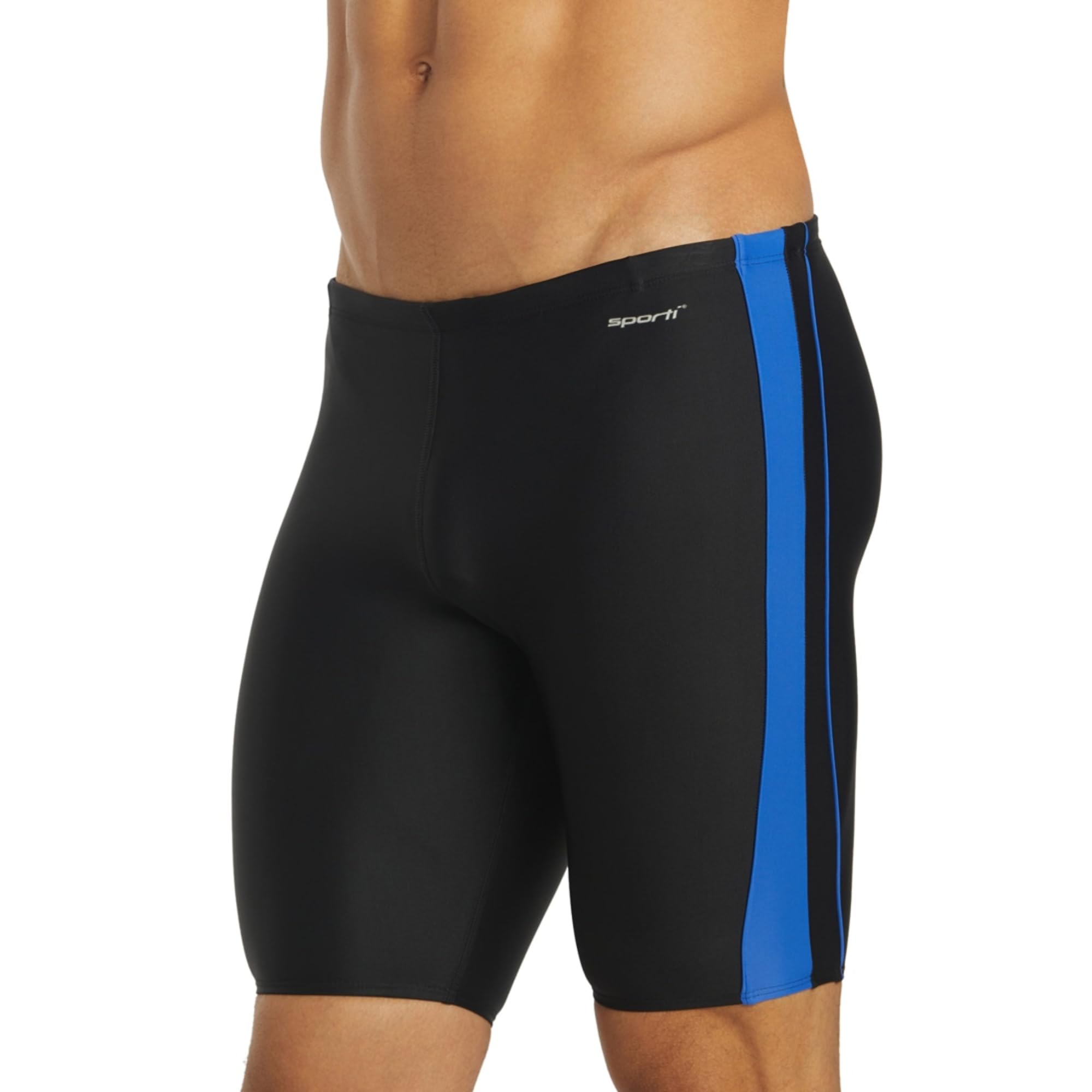 Snapklik.com : Sporti Piped Splice Swim Jammer Swimsuit