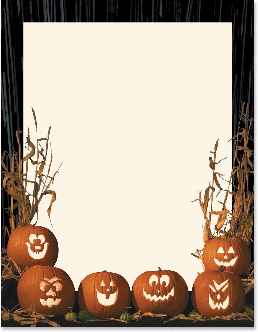 Halloween Stationery Borders Halloween Border Images Free Download