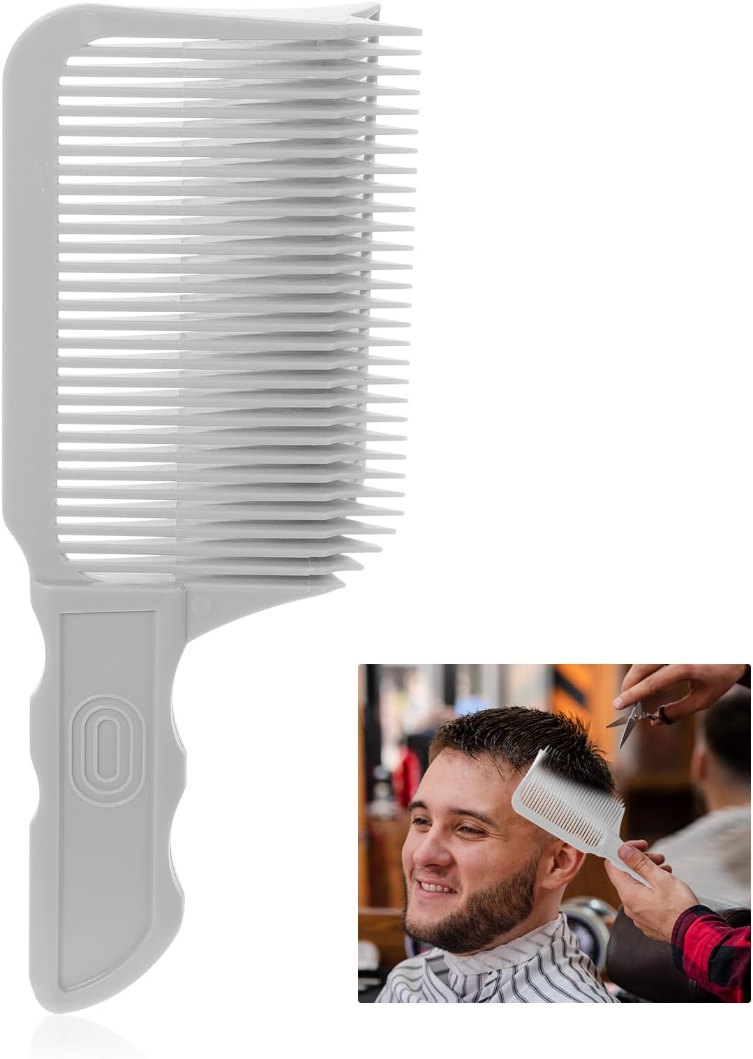 Amazon.com : Molain Fade Combs, Barber Gradient Positioning Combs, Flat/Curved Push Edge for ...