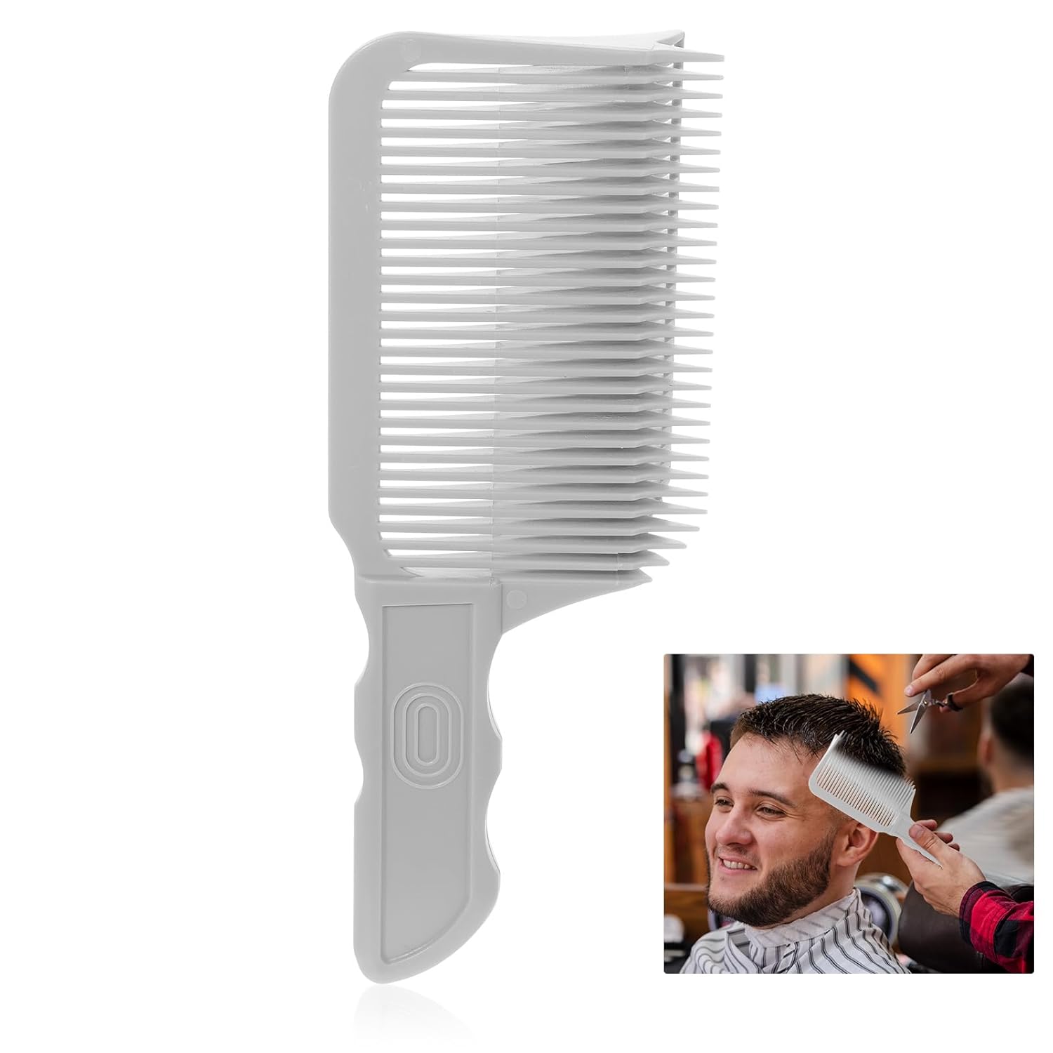 Amazon.com : Molain Fade Combs, Barber Gradient Positioning Combs, Flat/Curved Push Edge for ...