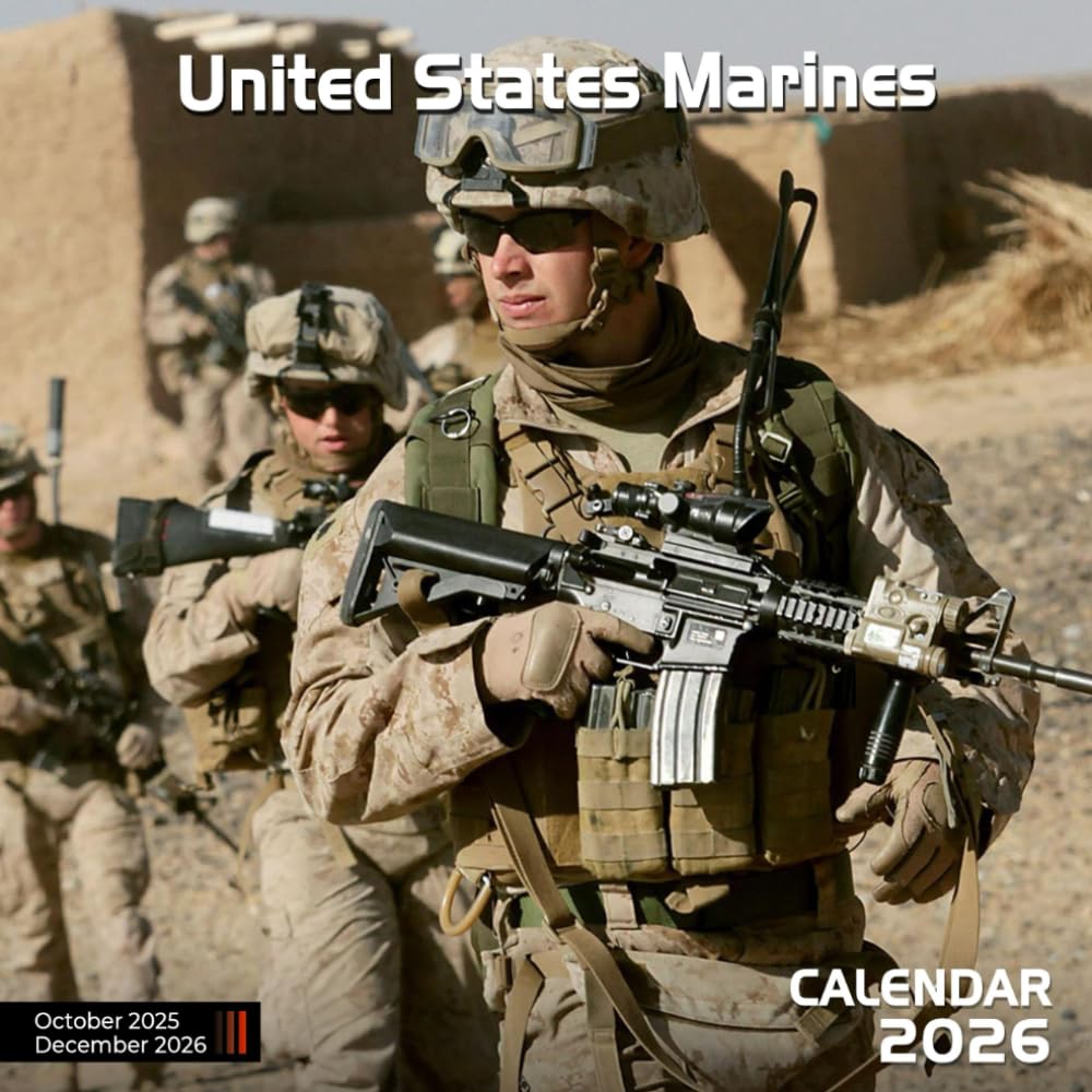 United States Marines Calendar 2026