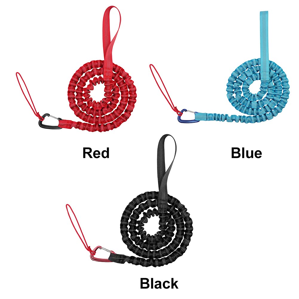 Snapklik.com : Red Bike Bungee Tow Rope For Kids, Child Bike Stretch ...
