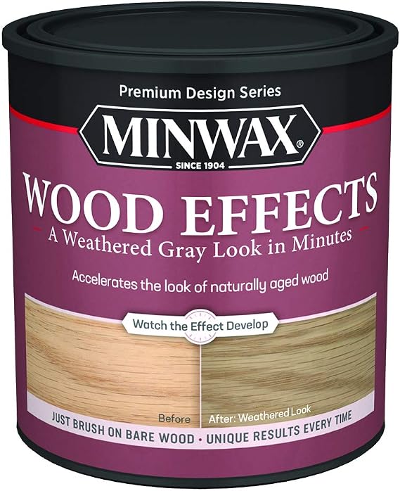 Minwax 402140000 Wood Effects, Weathered Gray, 1 Quart - Amazon.com