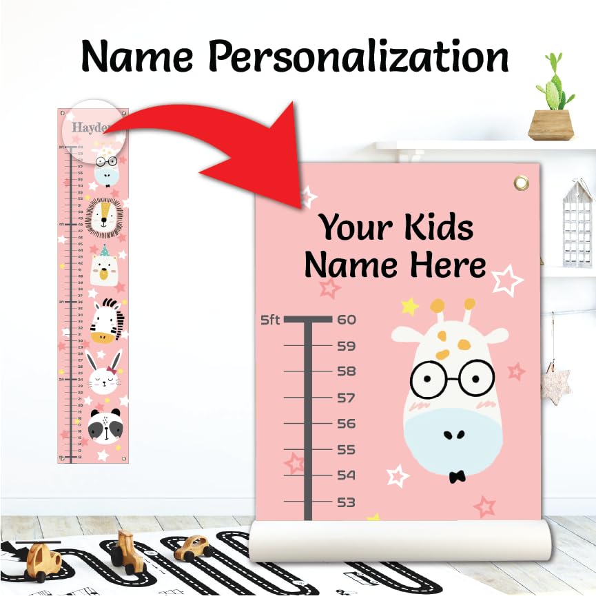Growth Height Chart Printable Kids Height Chart With Different