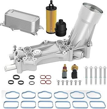 Dorman 3.6 Pentastar Upgraded Aluminum Engine Oil Filter Housing- 926 ...