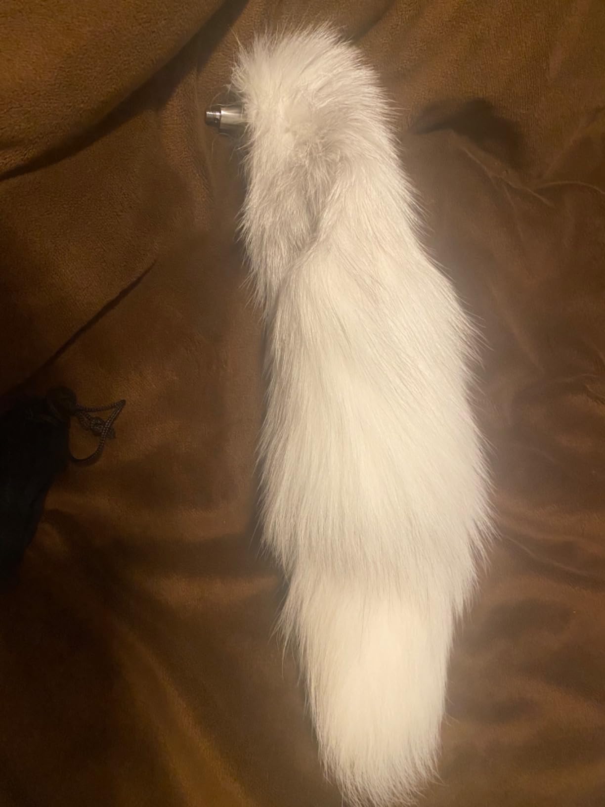 $4/mo - Finance Fosrion Multi-Function Real Fox Tail Fur Anal Plug Sexy ...