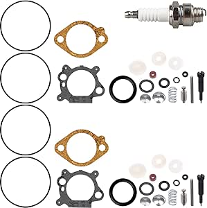 ZAMDOE 498260 Carburetor Overhaul Rebuild Kit Gaskets Replaces 398183 ...