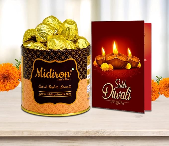 Midiron Chocolate Tin Box Hamper For Diwali | Festive Gift Combo ...
