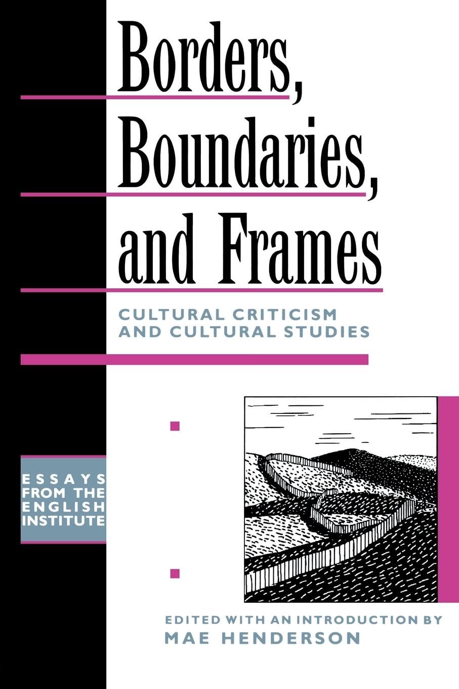 Amazon | Borders, Boundaries, and Frames (Essays from the English ...