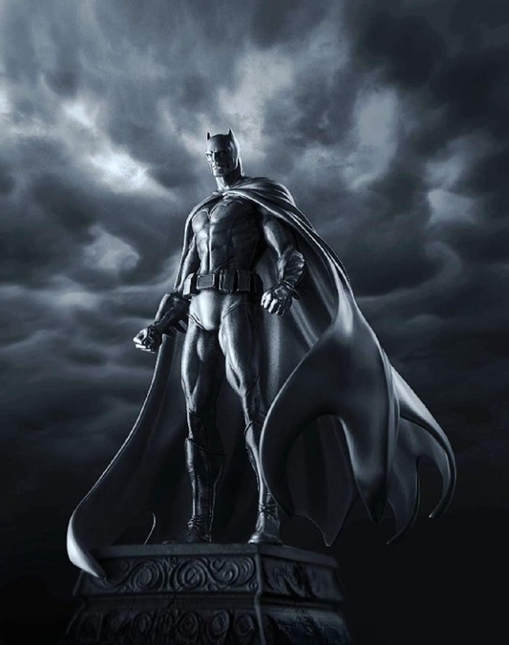 Royal Selangor Hand Finished DC Collection Pewter Batman Resolute ...