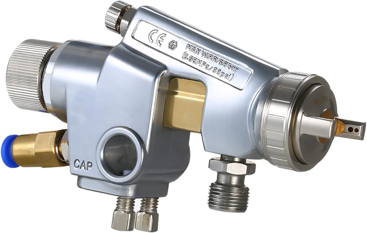 Amazon.com: HUIOP Automatic Paint Spray Gun,WA-200-202P 2.0mm Automatic ...