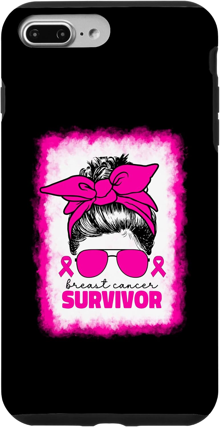 Amazon.com: iPhone 7 Plus/8 Plus Breast Cancer Survivor Women Woman ...