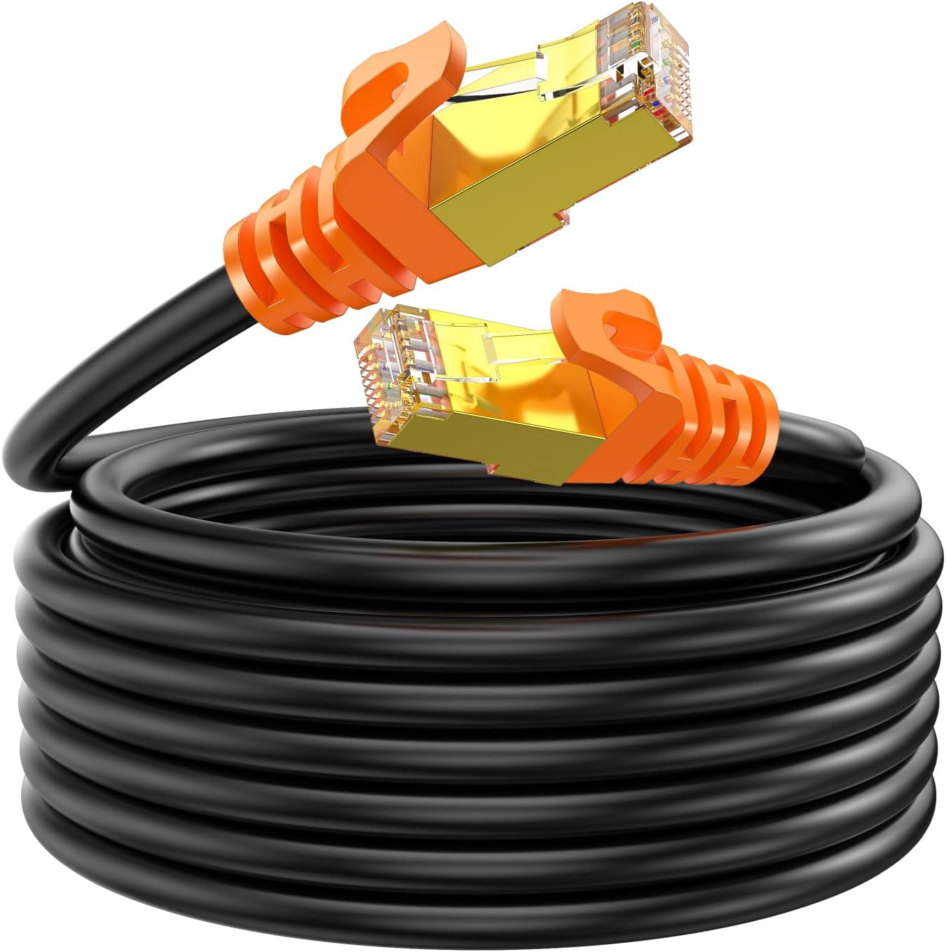 Amazon.com: Abireiv Cat6 Outdoor Ethernet Cable 150ft,Outdoor Shielded ...