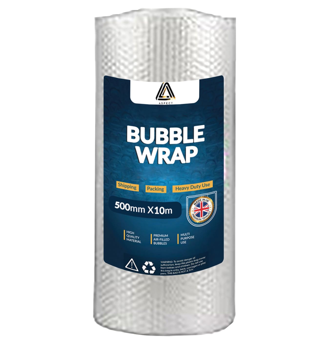 Aspect Bubble Wrap For Moving House | Large Bubble Wrap Roll | Roll of Bubble Wrap for Moving ...