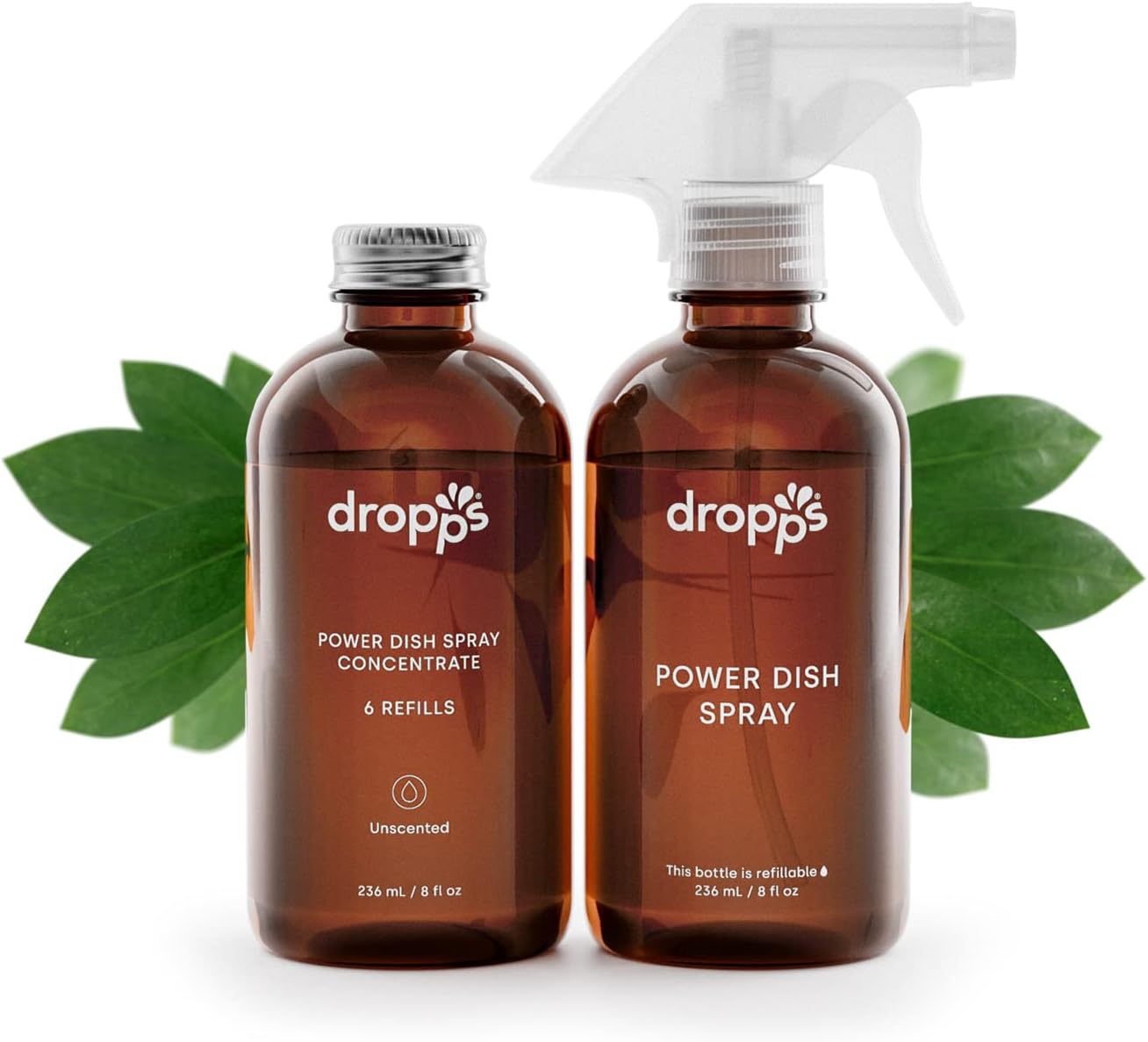 Amazon.com: dropps Power Dish Spray: Unscented | Starter Kit | Contains ...