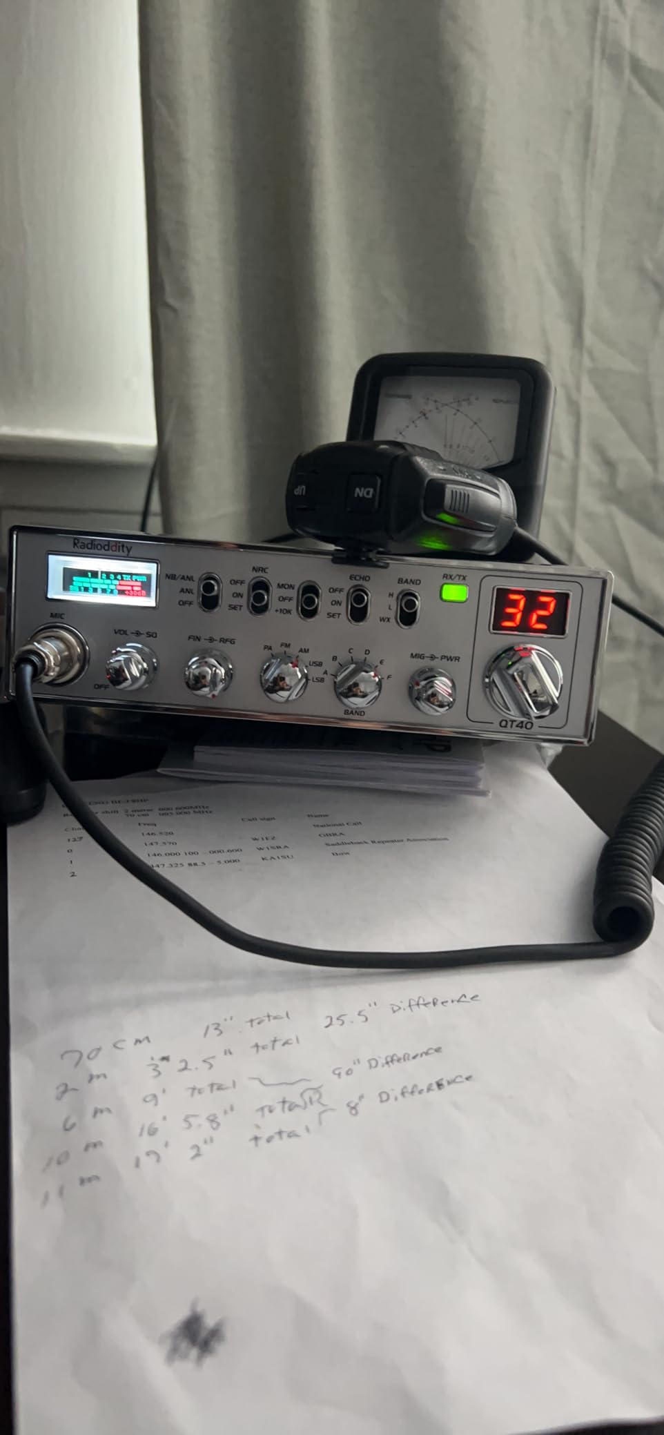 Amazon.com: Radioddity QT40 10 Meter SSB Ham Radio, Digital Noise ...