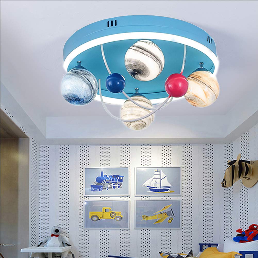 Planets Turn Lights Into Ceiling