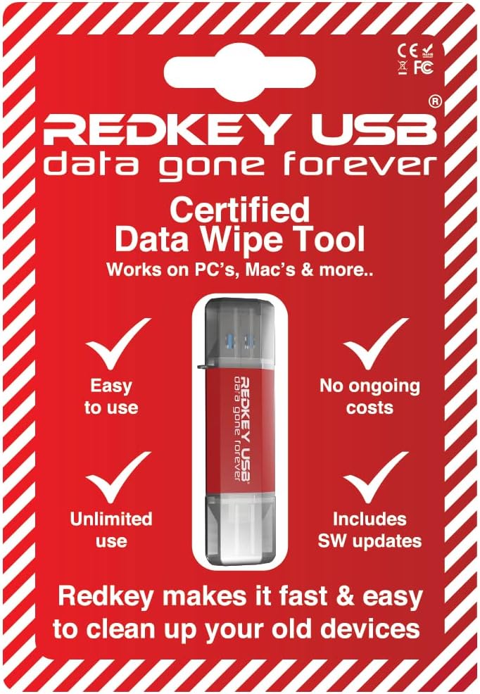 Redkey USB Data Wipe Tool for Desktop, Laptop, PC & Nepal | Ubuy