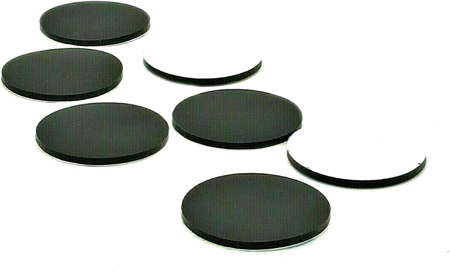 Amazon.com: Round Self Adhesive Silicone Rubber Feet - 2" Diameter ...