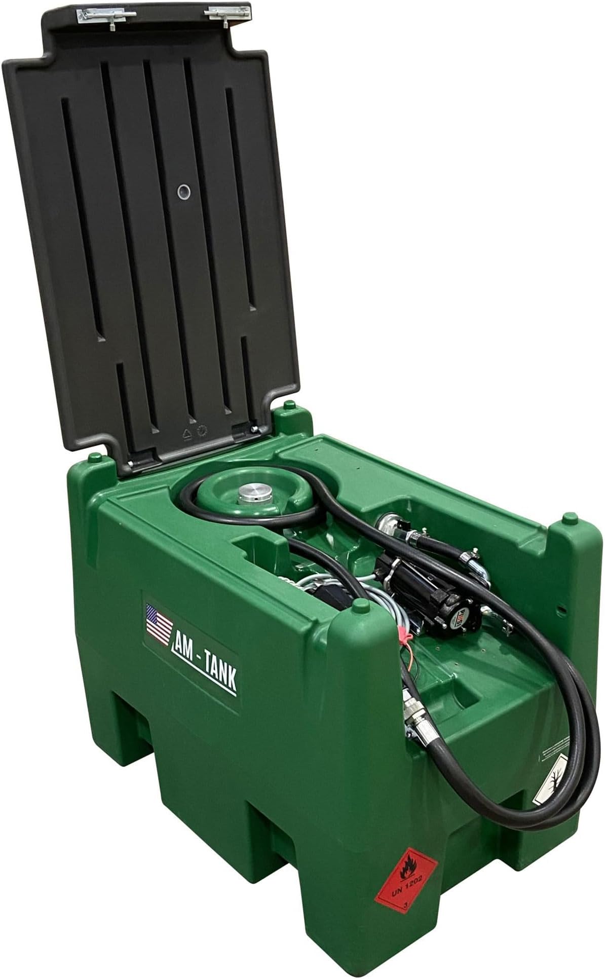 Amazon.com: VEVOR Portable Diesel Tank, 48 Gallon, 10.6GPM Flow Rate ...