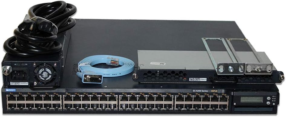 Amazon.com: Juniper EX4200 48P 1GbE 740W PoE Switch EX4200-48P (Renewed ...