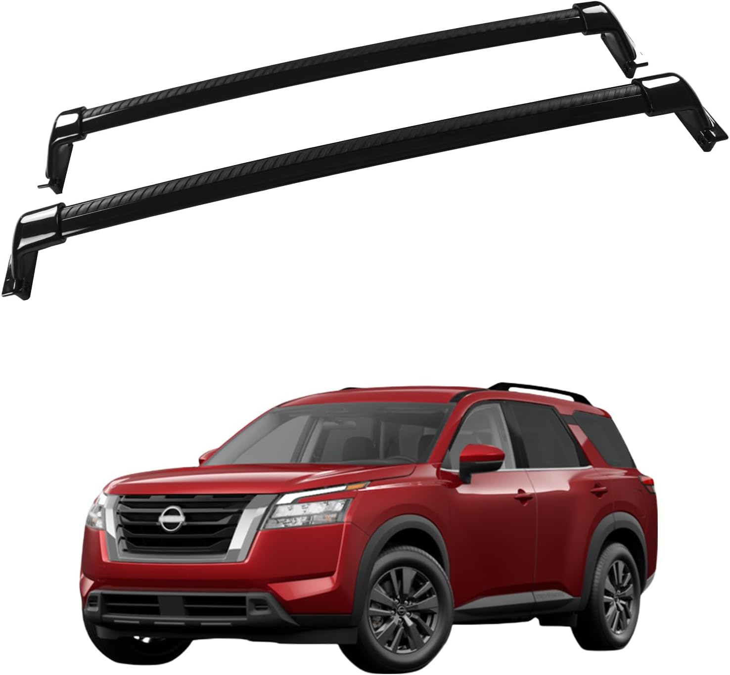 Amazon.com: AUXPACBO 220 LBS Roof Rack Cross Bars Fit for Nissan ...