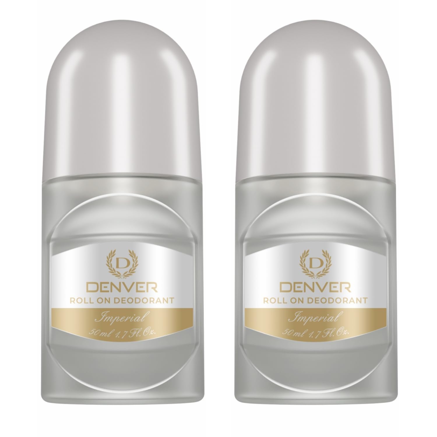 Buy DENVER Imperial Deodorant Roll On - 50ML Each (Pack of 2) | Long ...