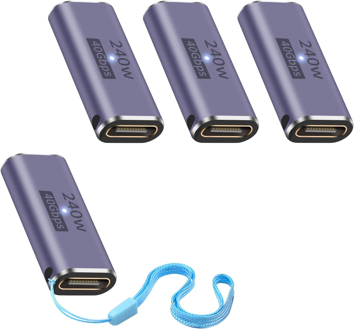 Amazon.com: Duttek 240W USB C Coupler, 8K USB C Female to Female ...