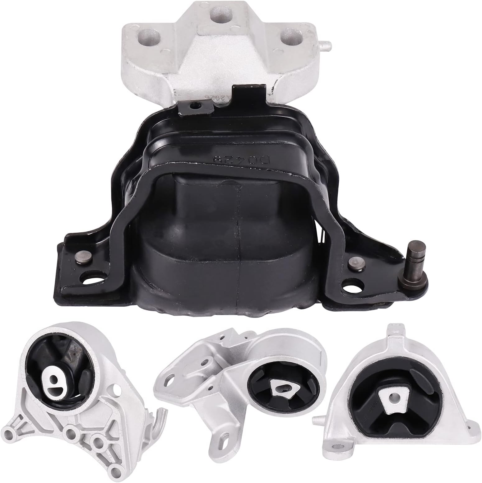 Amazon.com: OMNI5 K1142 Engine Motor & Transmission Mount Set 4pc ...