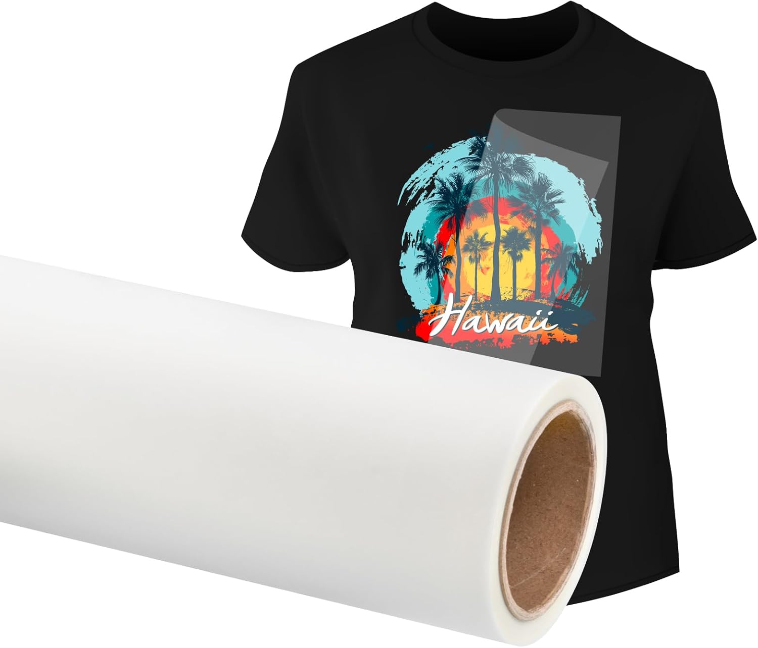 Amazon.com: PYD Life DTF Transfer Film Roll 11.8" x 328ft Matte Double ...