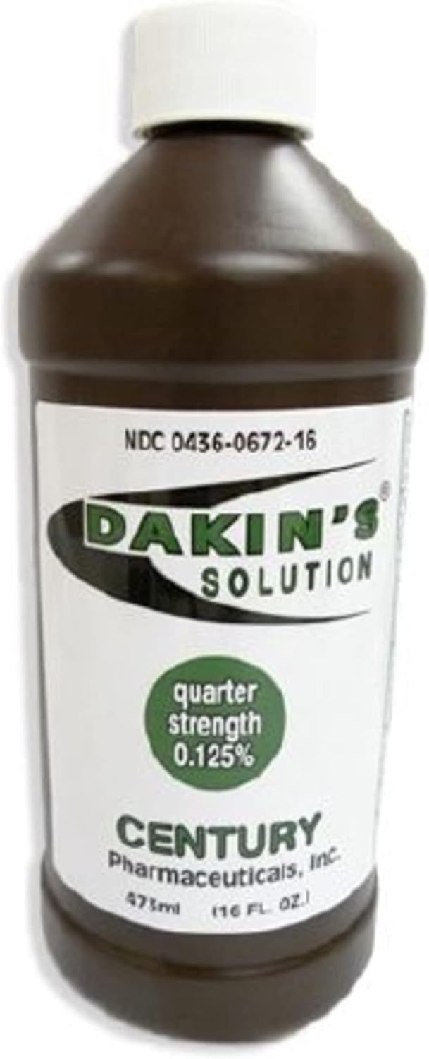 Amazon.com: Dakin's - Quarter Strength - Wound Antimicrobial Cleanser ...