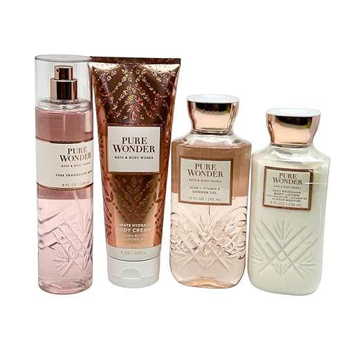 Amazon.com : Bath & Body Works PURE WONDER Deluxe Gift Set - Fragrance ...