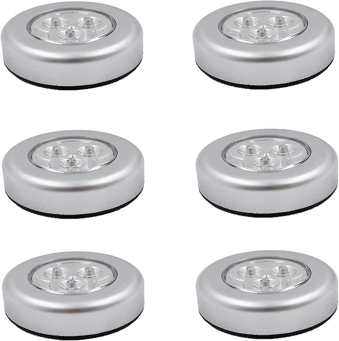 Buy CHARITRA ENTERPRISE 4 Pack LED Battery-Powered Wireless Touch Night ...