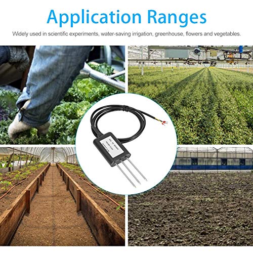 Soil Conductivity Sensor, 0-10V Professional Waterproof Soil ...