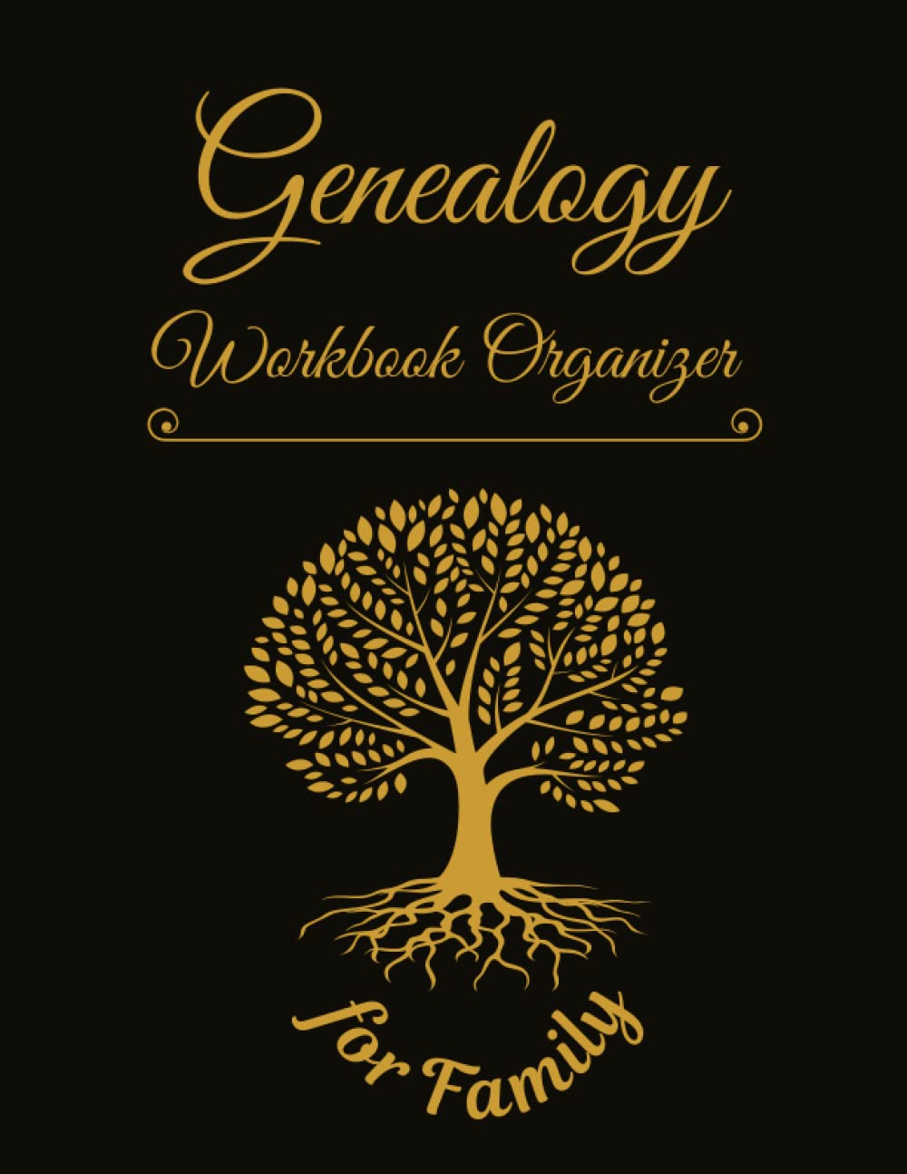 Genealogy Workbook Organizer for Family: 8.5" x 11" Genealogy Notebook ...