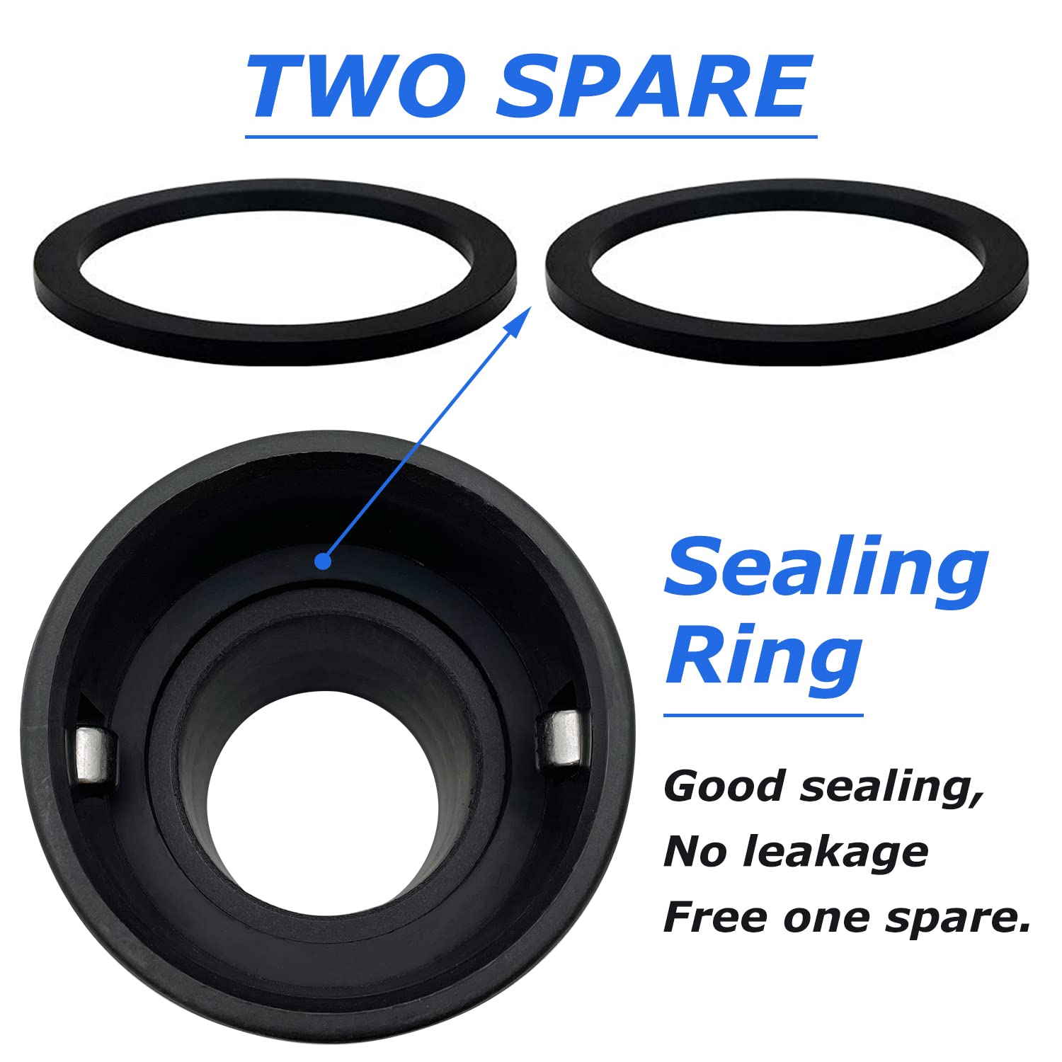 Snapklik.com : BITOTU 2PCS Camlock Fittings Poly Plastic C-200 2" Type ...