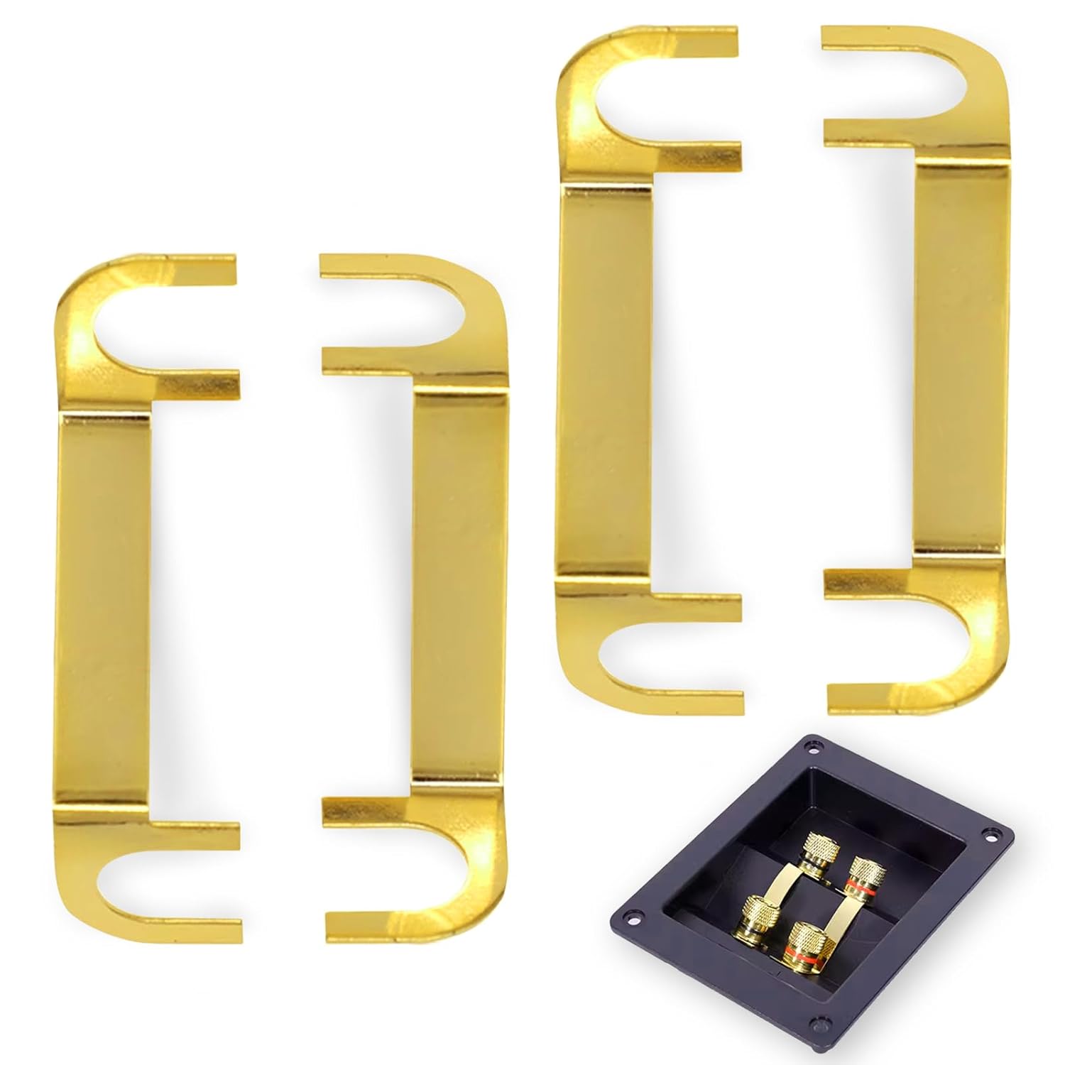 Amazon.com: Wshxjzyay 4 Pack Subwoofer Box Terminal Cup, Speaker ...