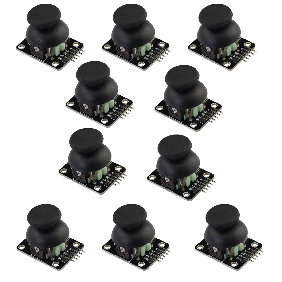 Heevhas 10 Stück Spiel Joystick Game Controller Sensor-Modul Zwei ...