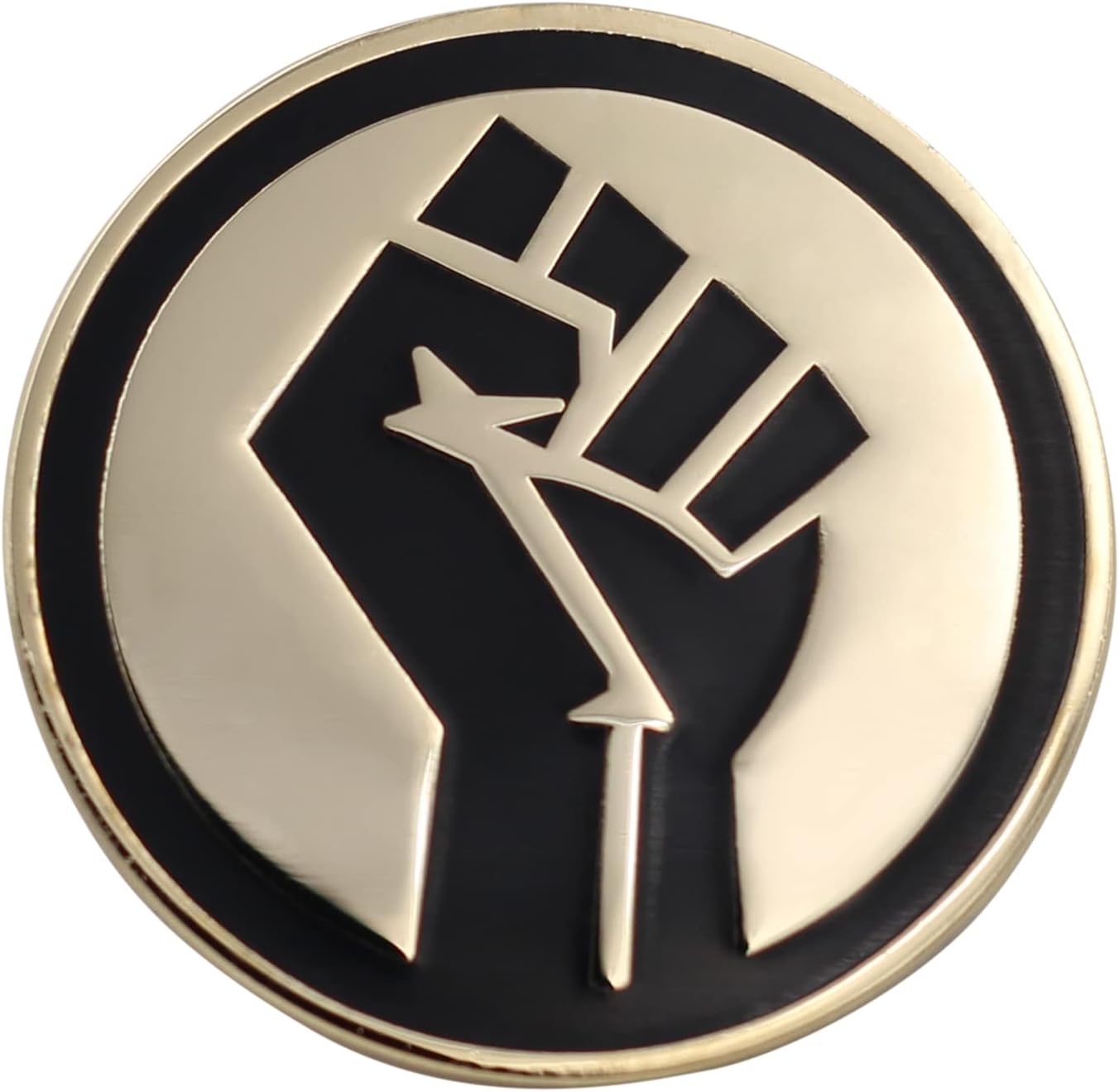 Amazon.com: REAL SIC Raised Fist BLM Lapel Pin - Black Lives Matter Pin ...