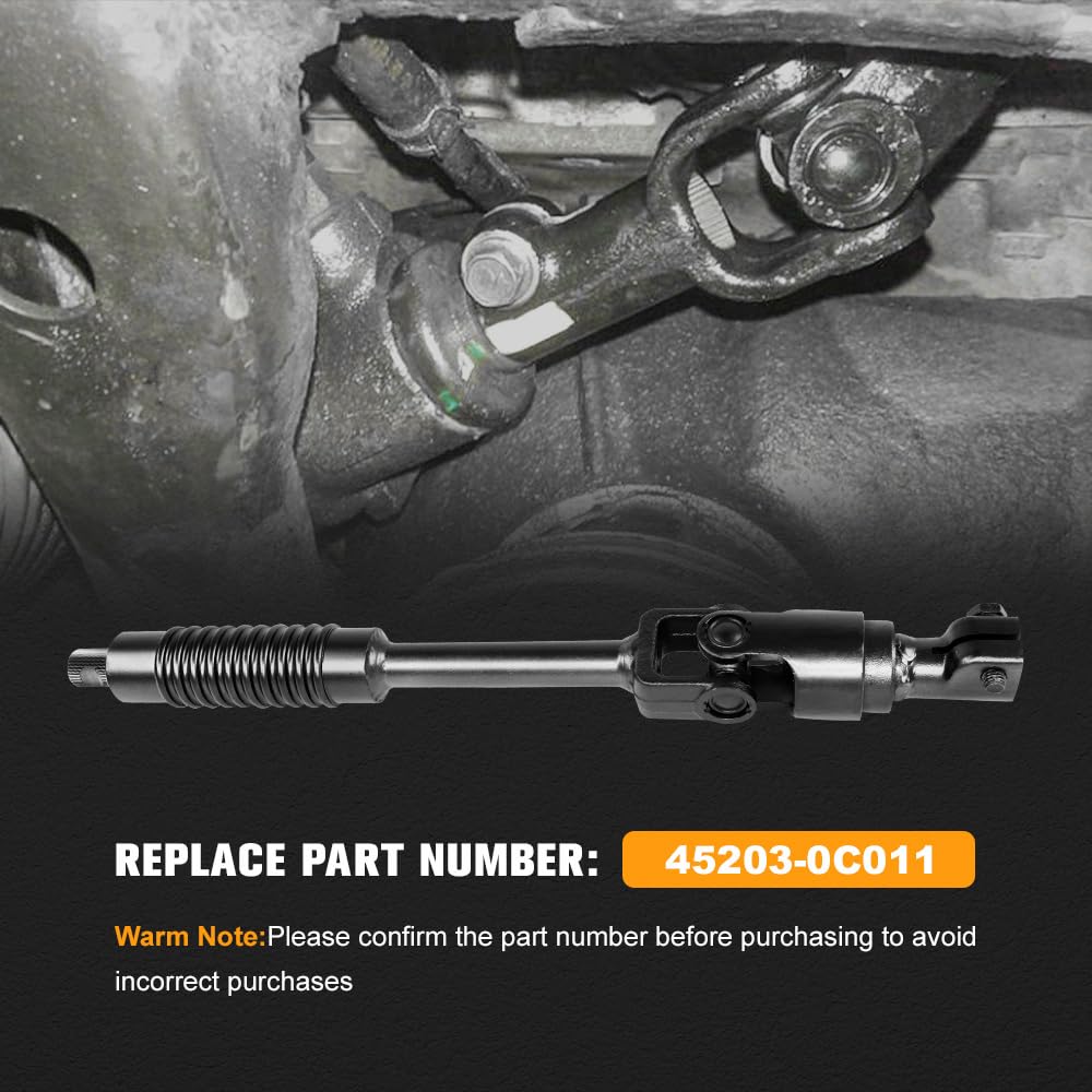 Steering Shaft Assembly Intermediate Steering Column Shaft Assembly ...