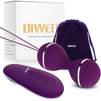 Amazon.de: Diweit Liebeskugeln mit Vibration，Bullet Vibratoren mit Fernbedienung ...
